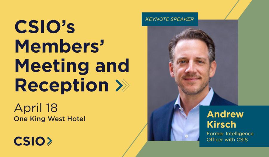CSIO Announces 2024 Members’ Meeting and Reception Featuring ...
